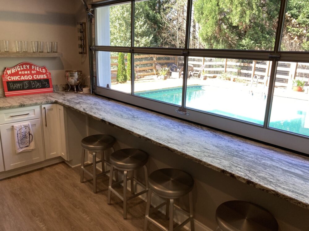 How To Open Up Your Entertainment Area in 2022 - Countertop Doors